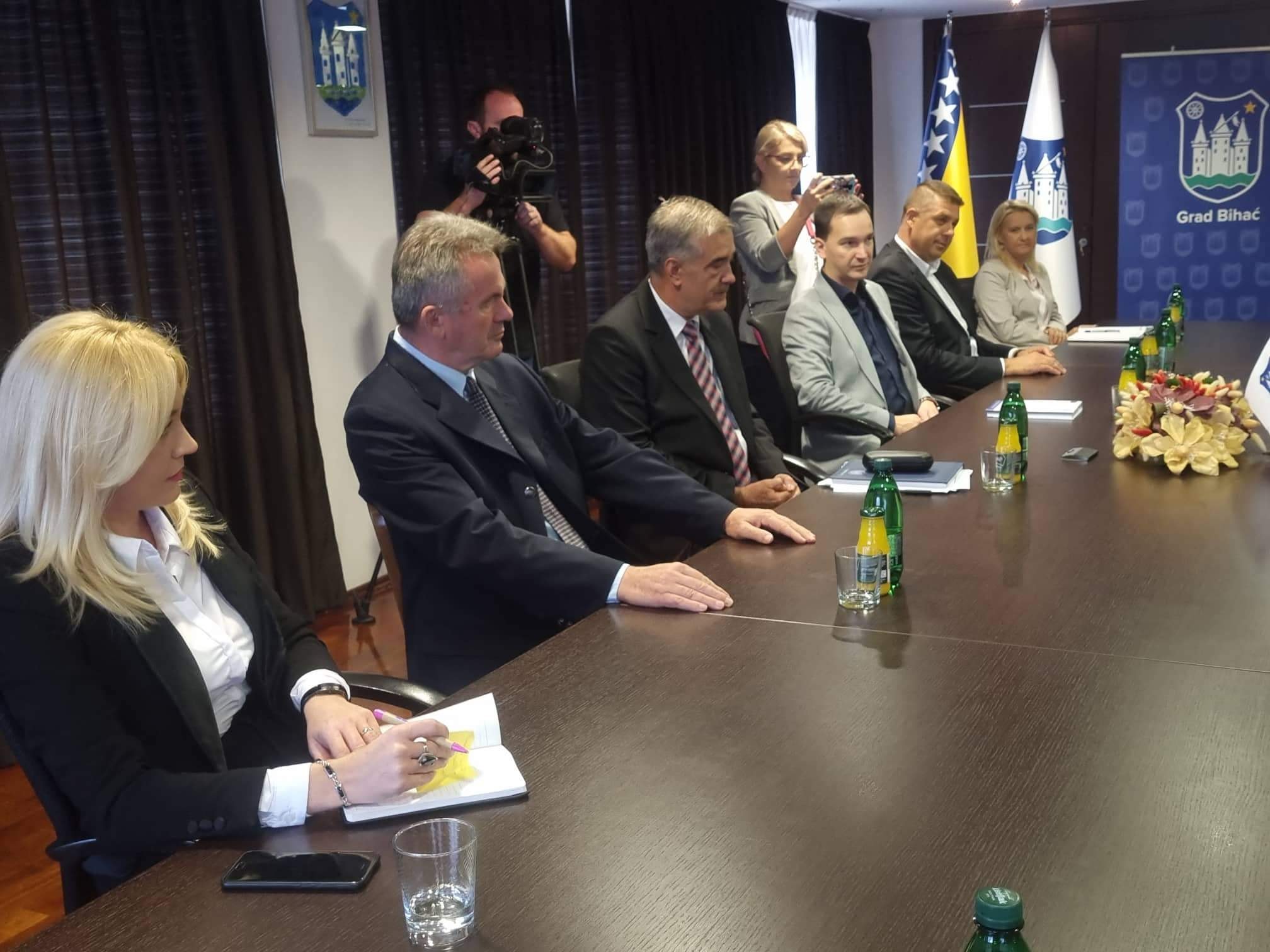 Dragan Čović i Borjana Krišto danas posjetili Bihać