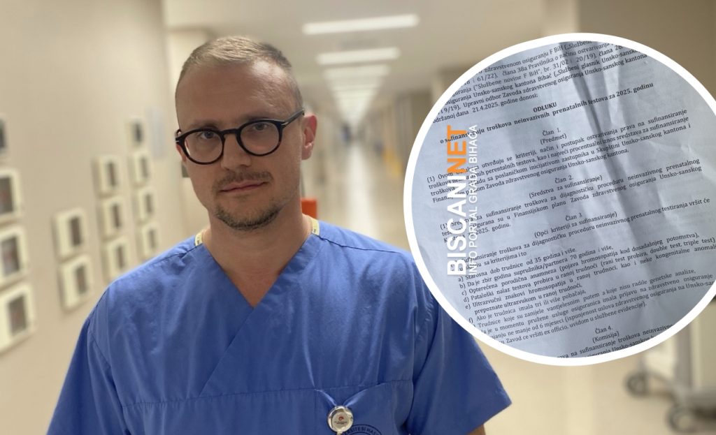 Inicijativa dr. Emira Šabića postaje stvarnost: Trudnice u USK dobijaju ...