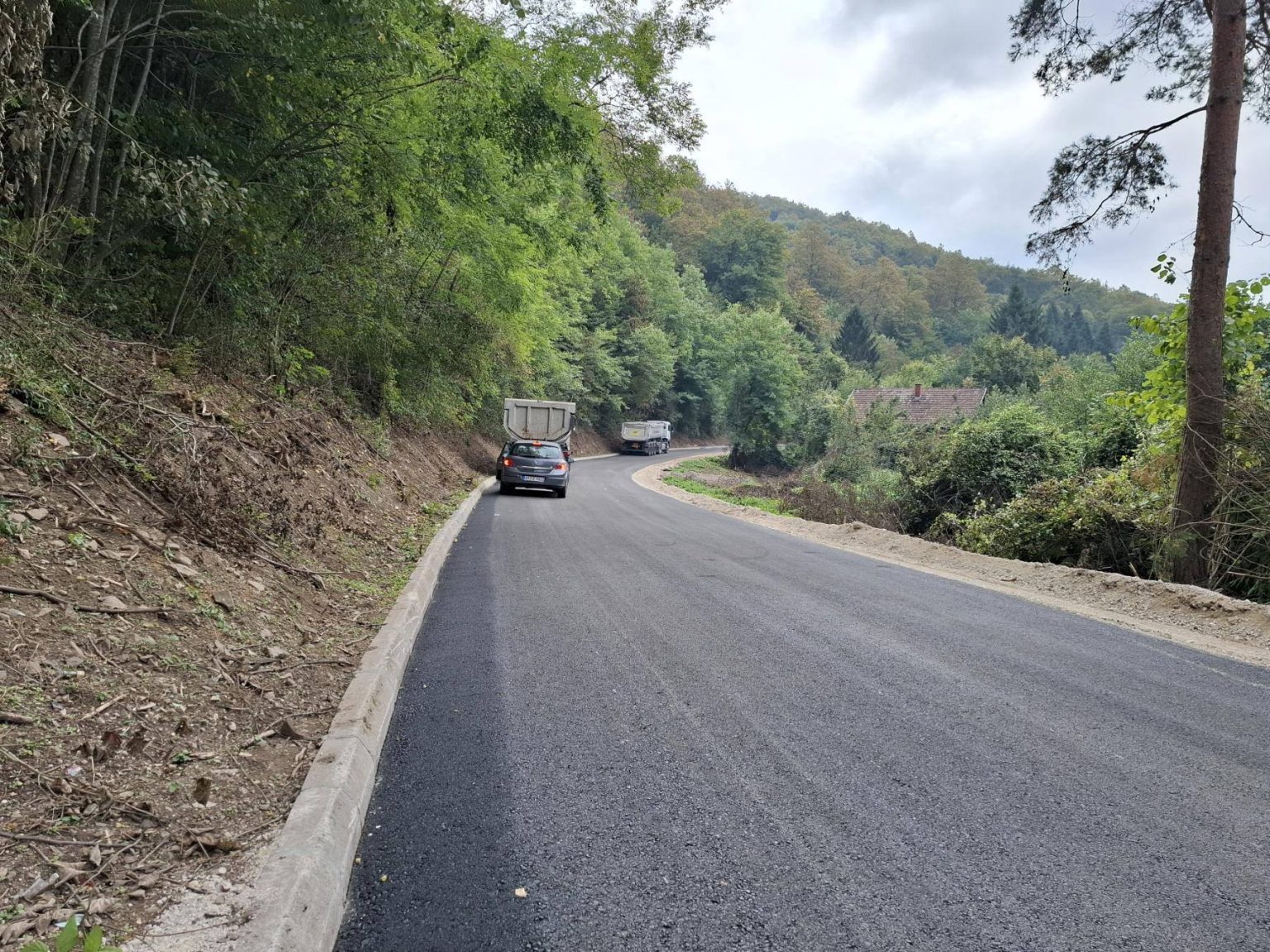 Završena rekonstrukcija dionice puta Stari Majdan – Stara Rijeka, u ...