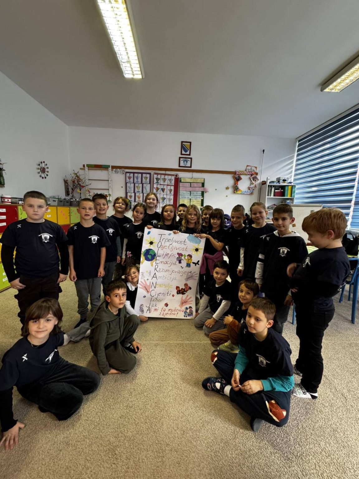 Učenici i učiteljice u produženom boravku JU OŠ “Harmani II” Bihać ...